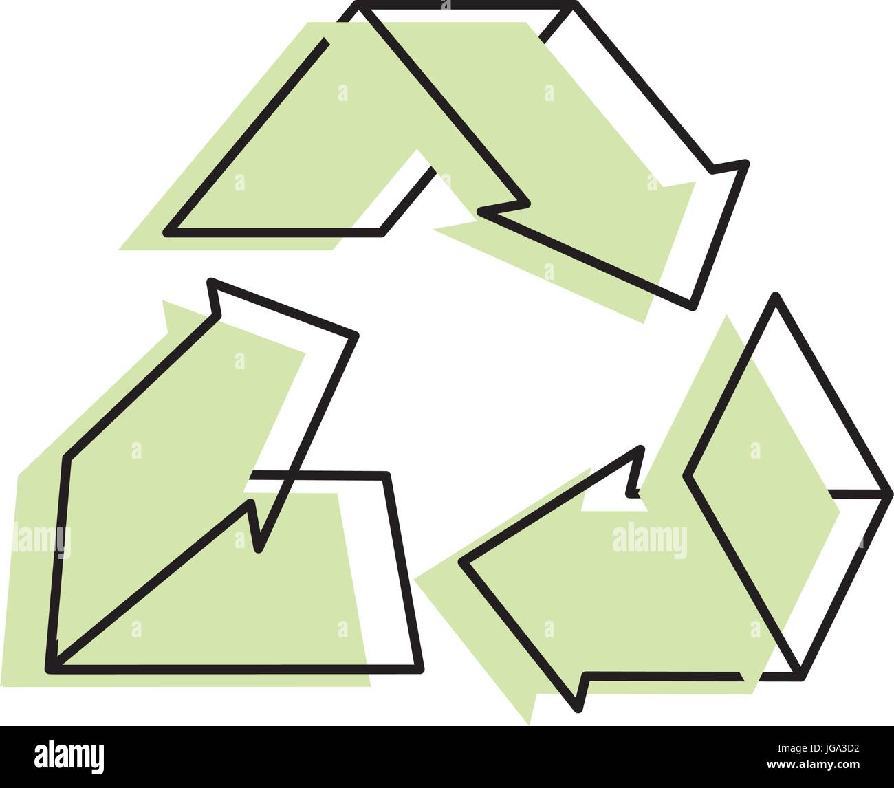 environment care symbol to protection of nature of planet Stock Vector ...