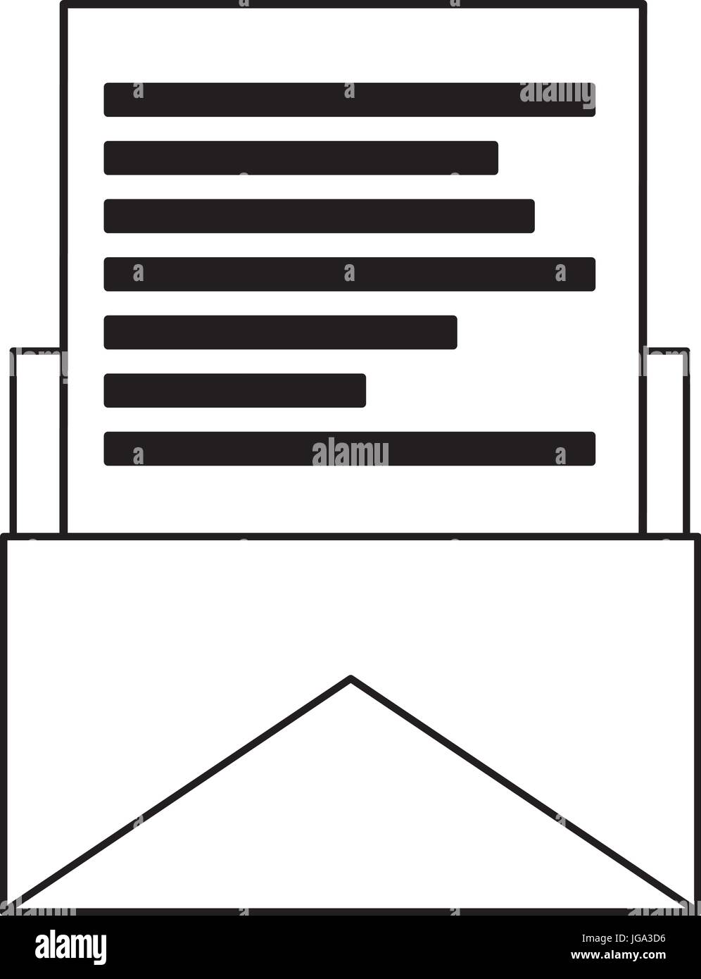 email envelope message communication letter Stock Vector Image & Art ...