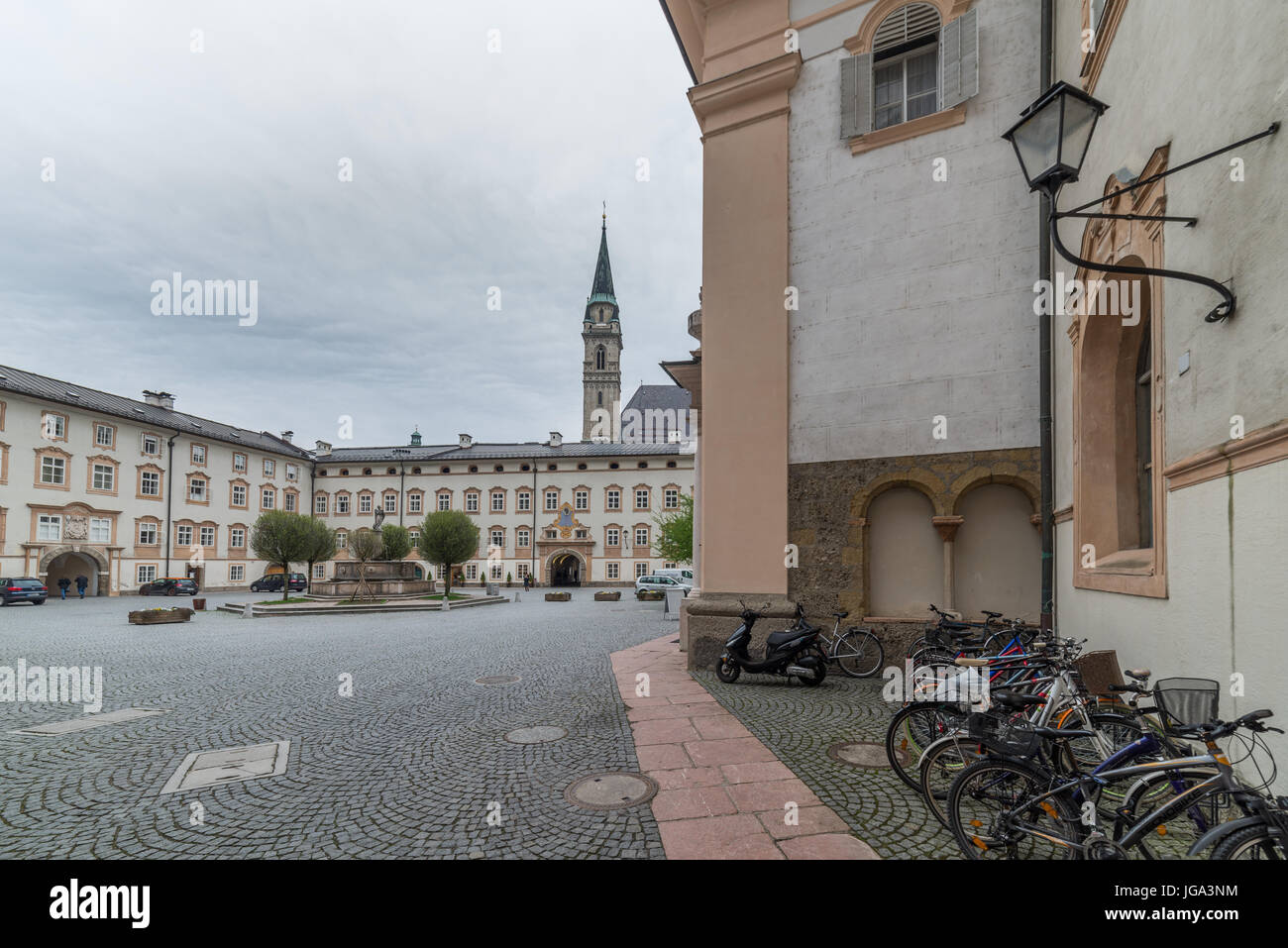 Visiting St Peter's Abbey in Salzburg, Austria Stock Photo - Alamy
