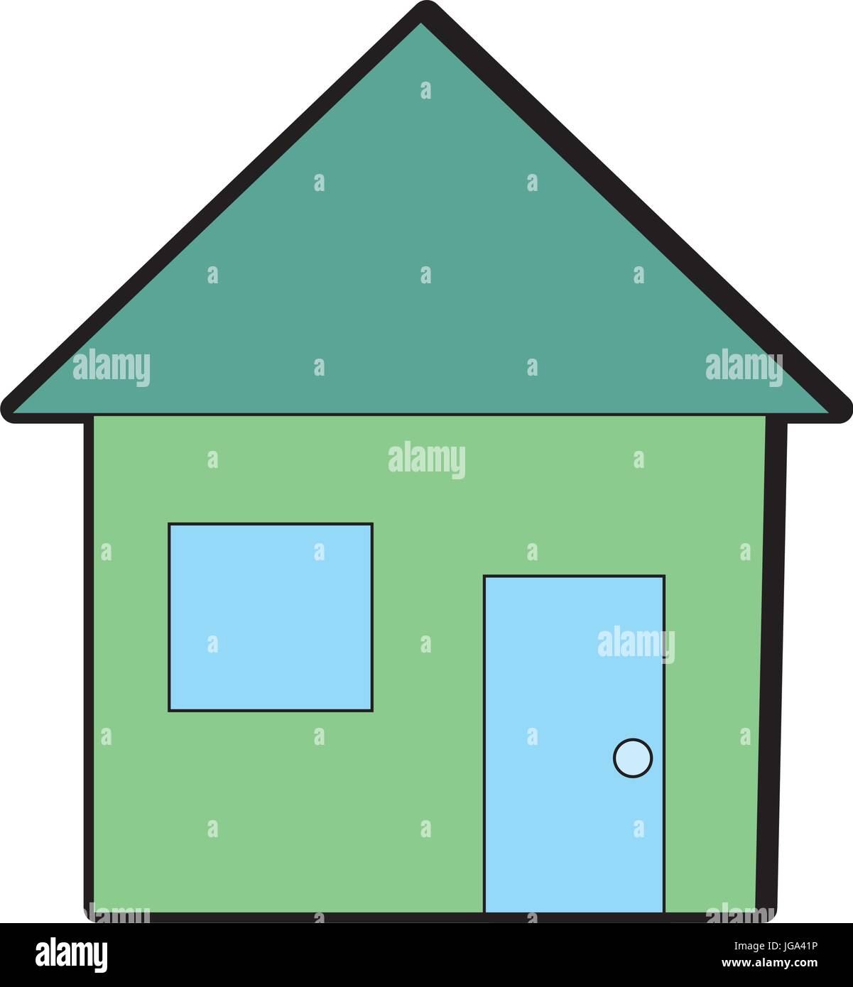 nice house with architecture design icon Stock Vector Image & Art - Alamy