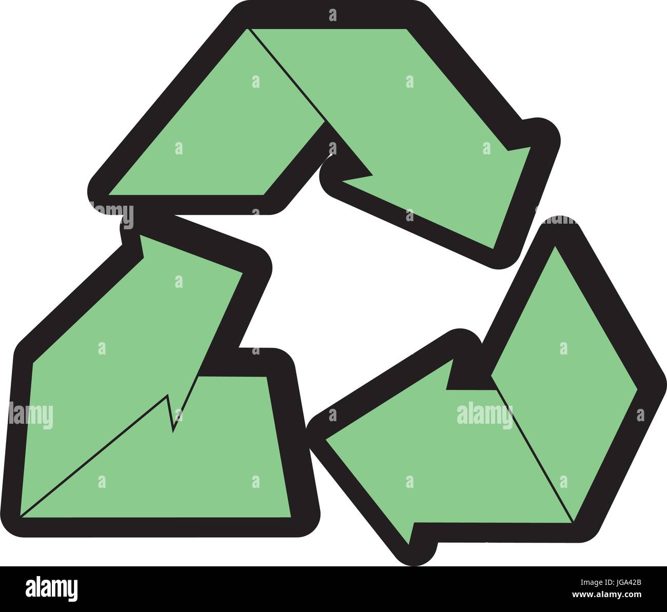 environment care symbol to protection of nature of planet Stock Vector ...