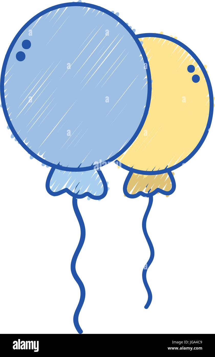 balloons to party decoration design Stock Vector Image & Art - Alamy