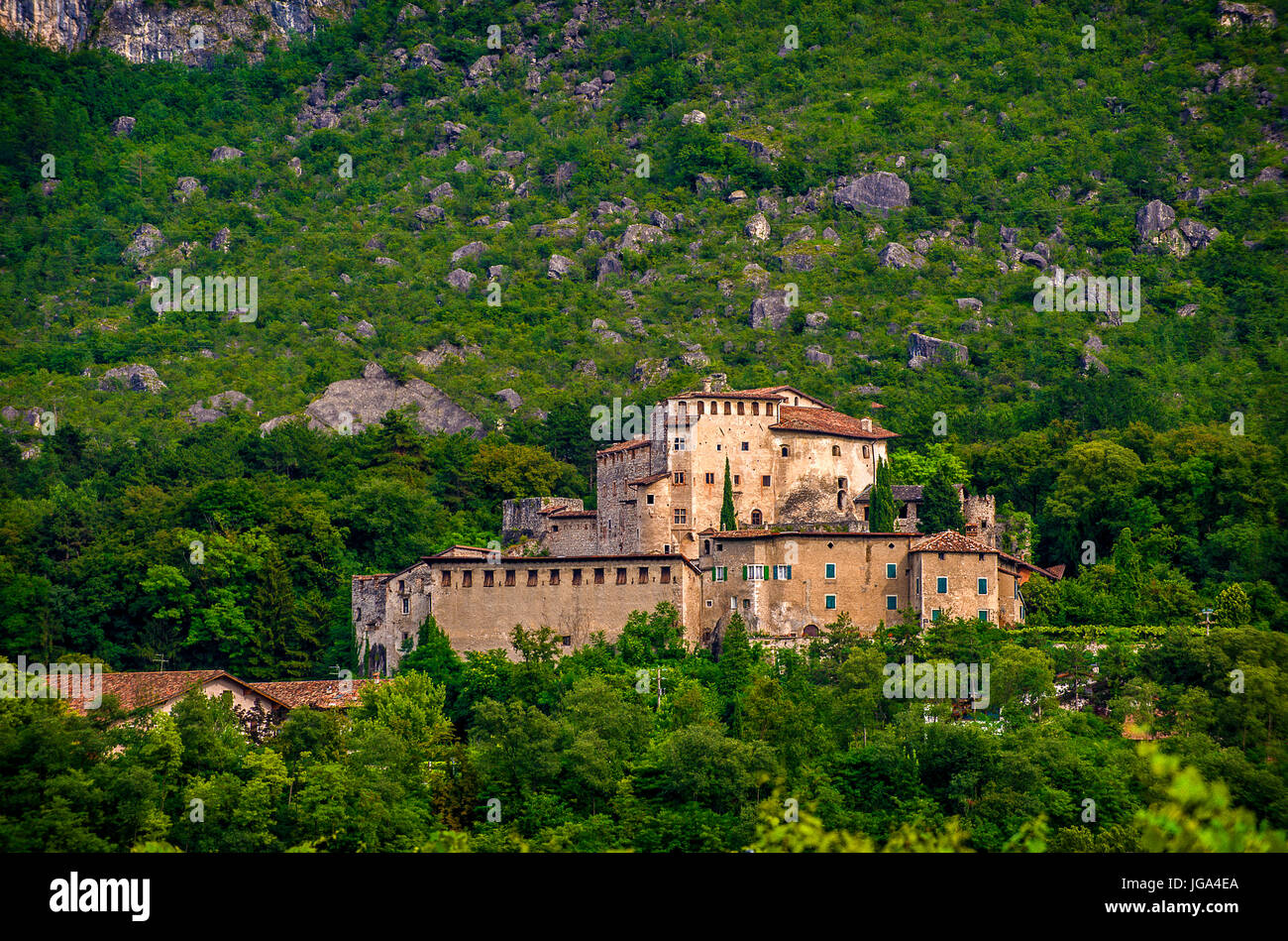 Italy Trentino Calliano Castel Pietra Stock Photo - Alamy