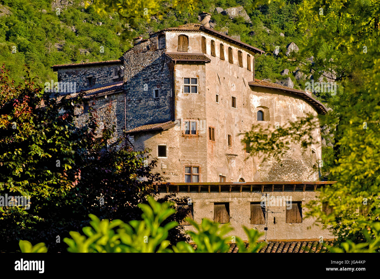 Italy Trentino Calliano Castel Pietra Stock Photo - Alamy