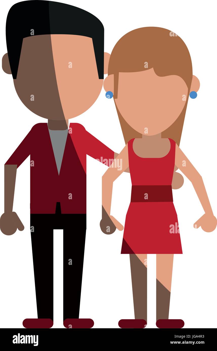 avatars of traditional couple icon image Stock Vector Image & Art - Alamy