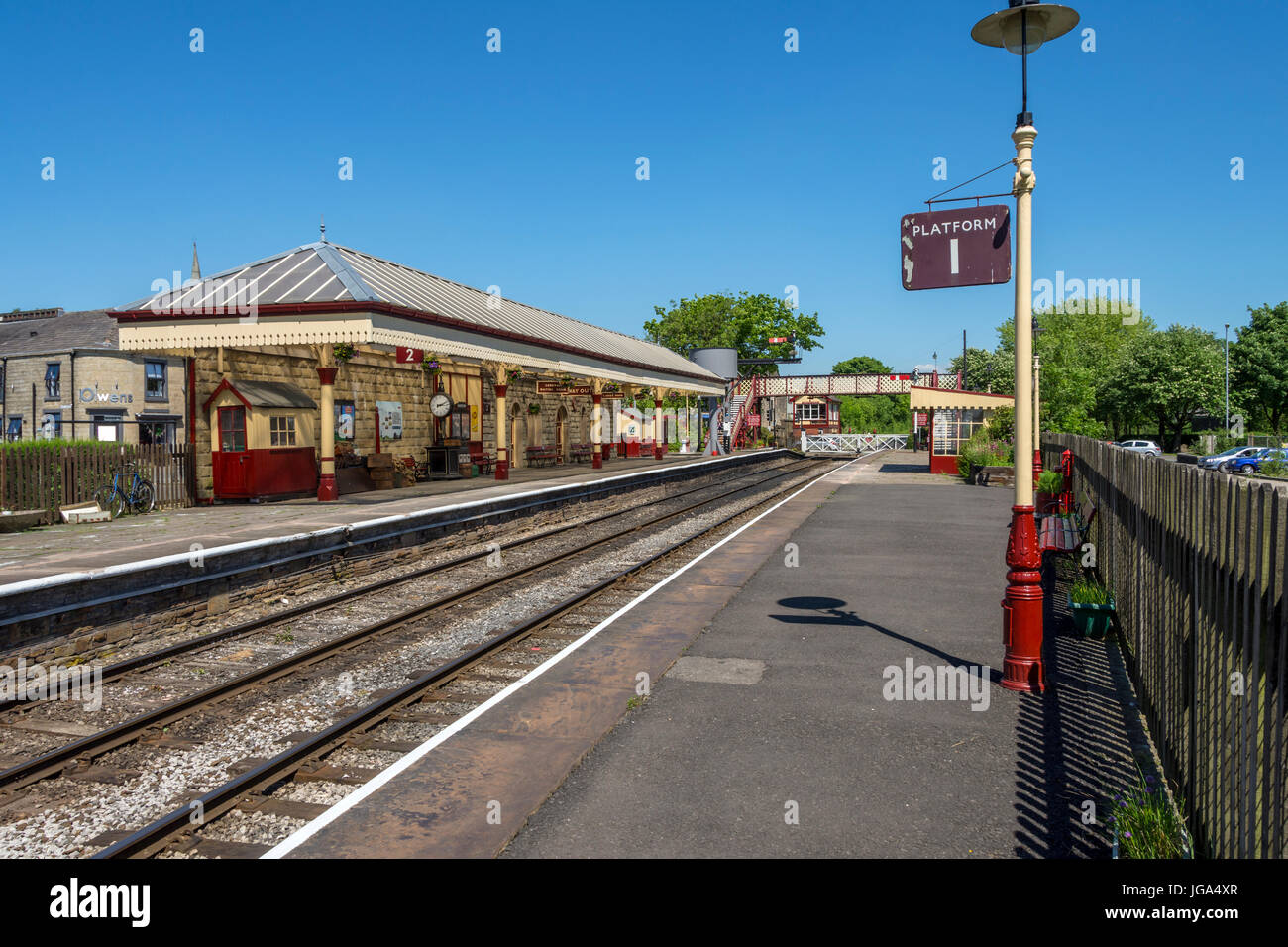 Ramsbottom station east lancashire railway hi-res stock photography and ...