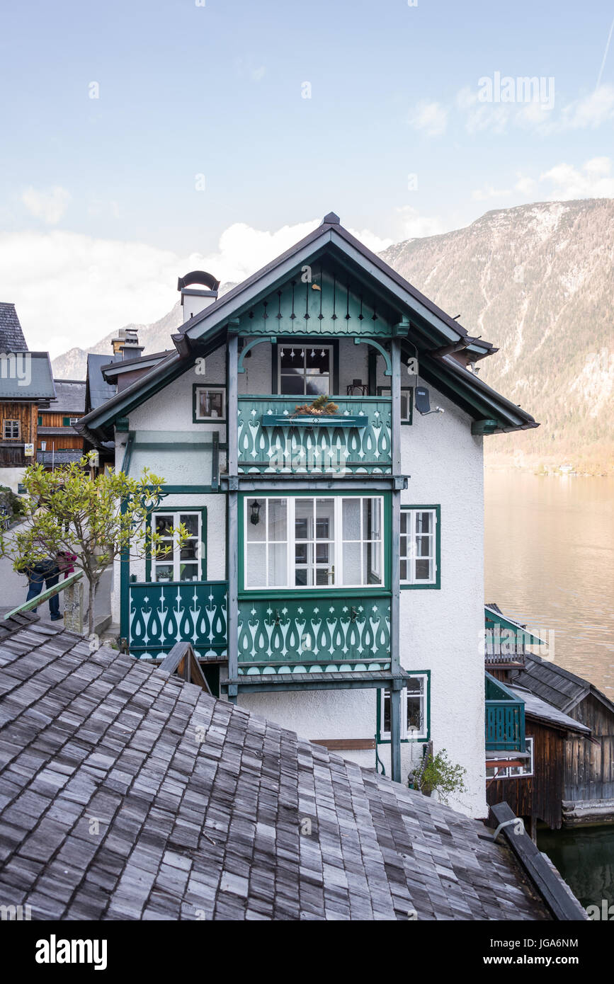 Visit to Hallstatt village in Austria Stock Photo - Alamy