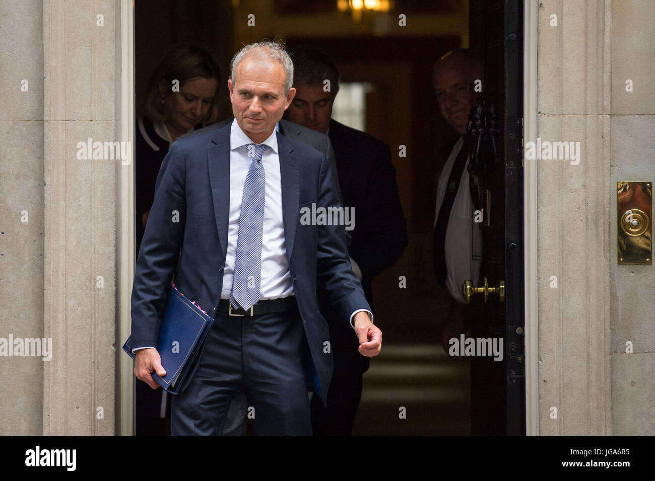 Justice Secretary David Lidington leaves 10 Downing Street, London ...