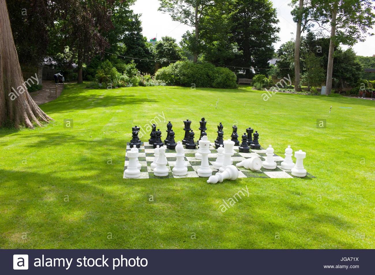 Lawn Chess Set High Resolution Stock Photography and Images - Alamy