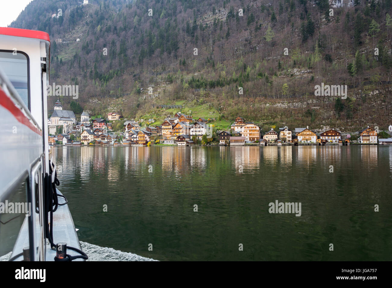 Visit to Hallstatt village in Austria Stock Photo - Alamy