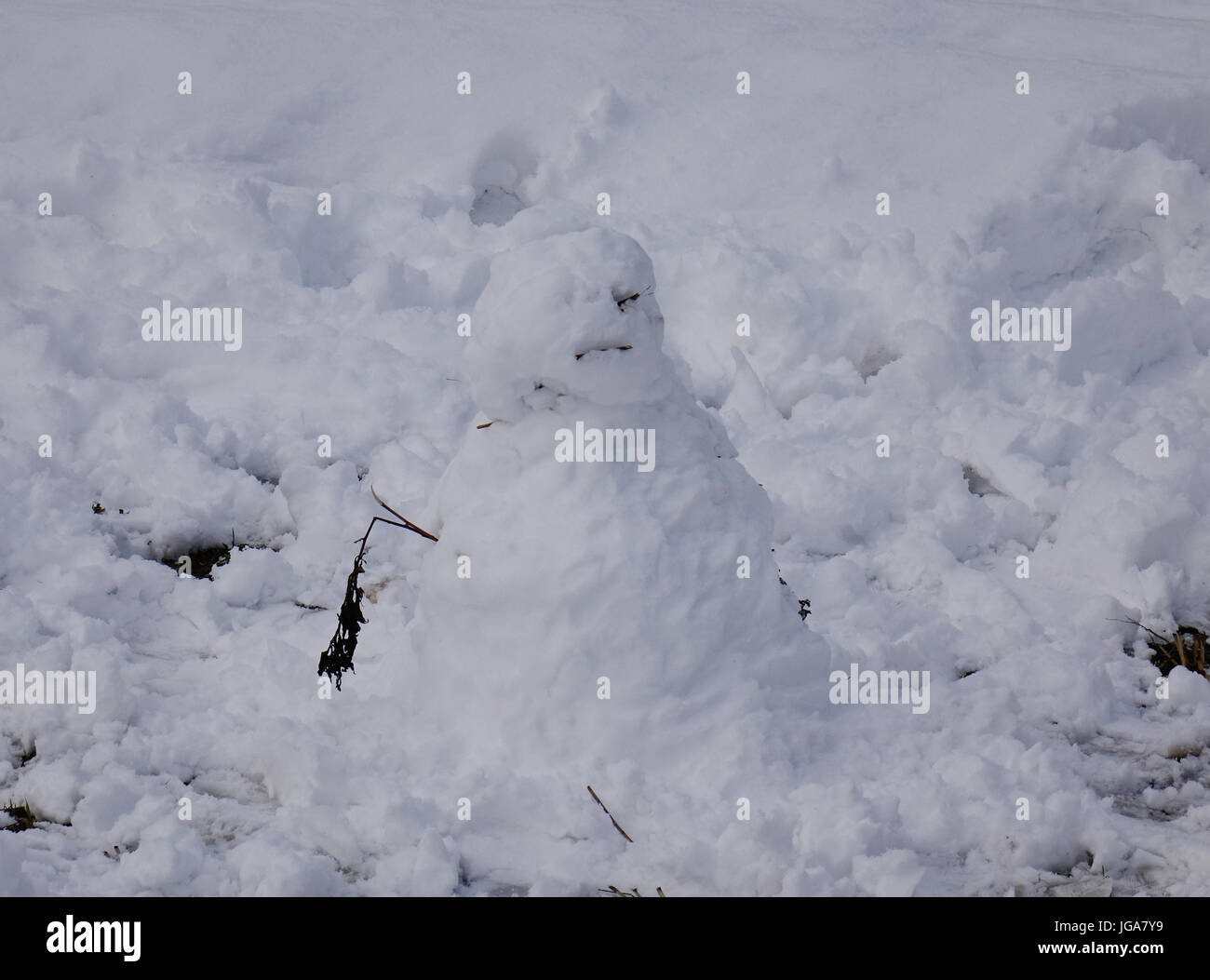 Snowman winter snow japan hi-res stock photography and images - Alamy