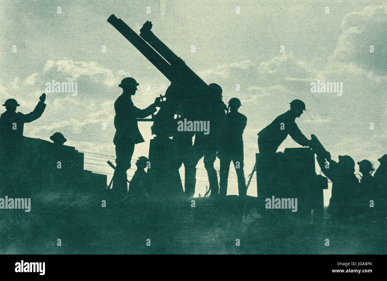 Anti aircraft gun hi-res stock photography and images - Alamy
