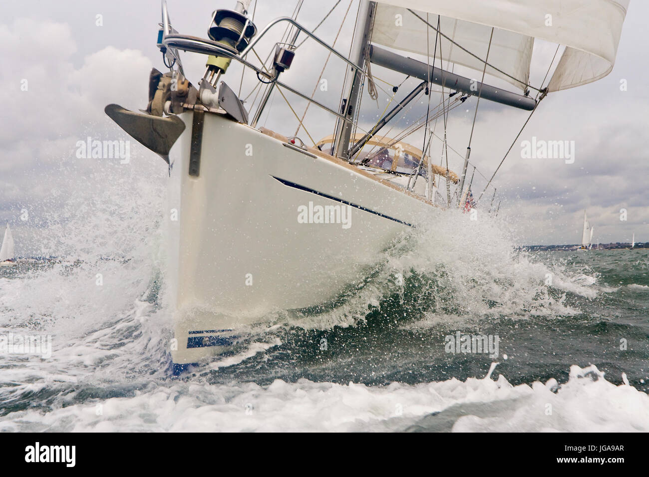 Boat sail hi-res stock photography and images - Alamy