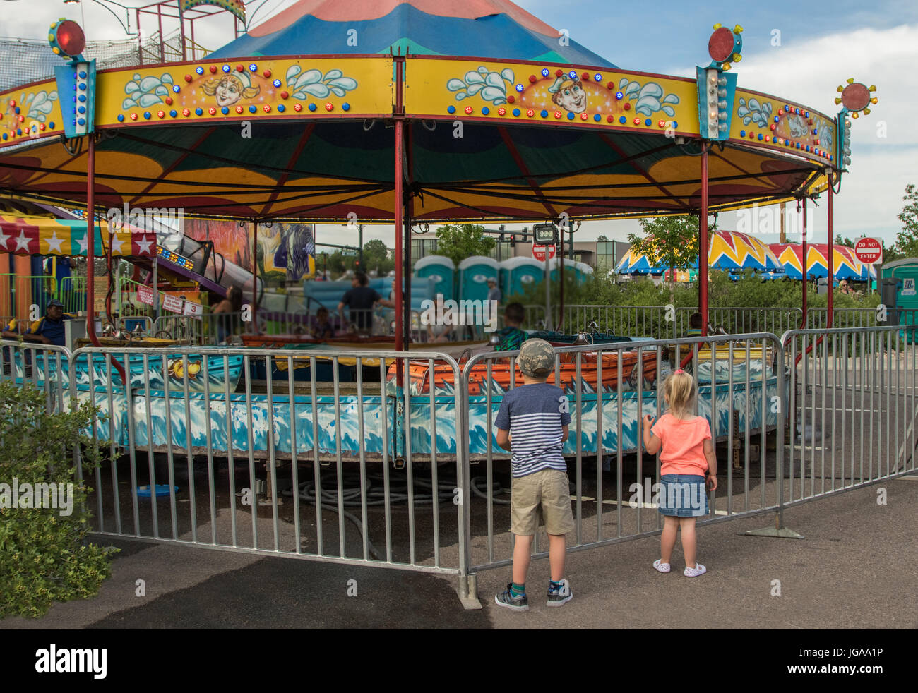 Kids carnival zone hi-res stock photography and images - Alamy