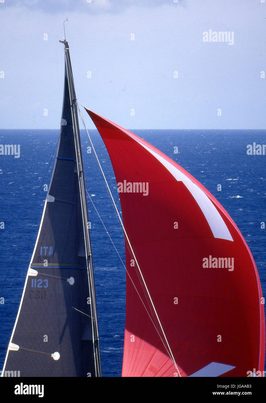 Boat sailing in wind hi-res stock photography and images - Alamy