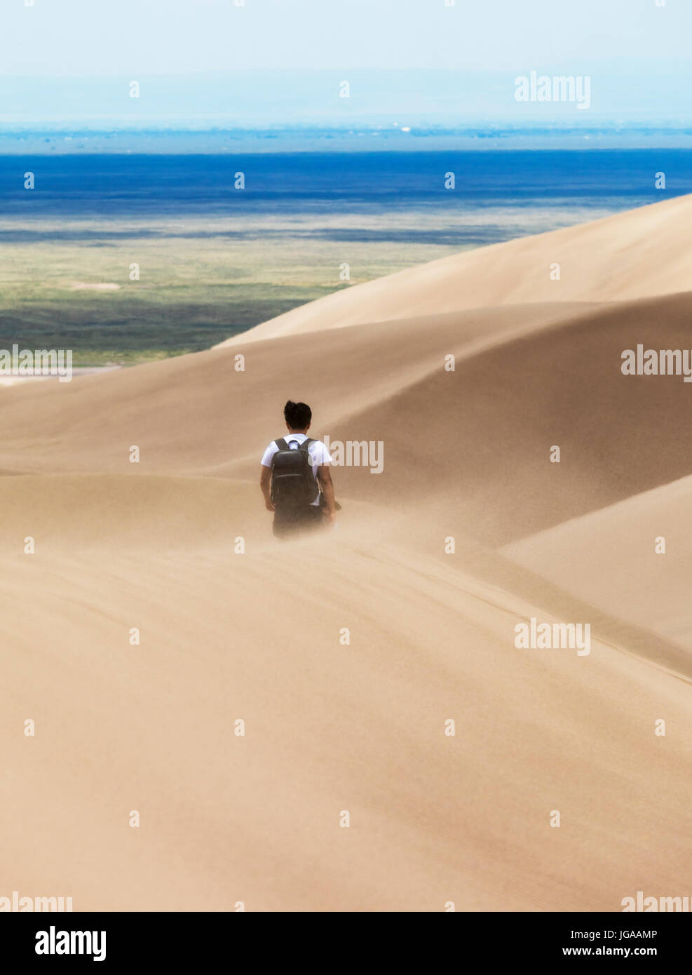 Wind blown sand hi-res stock photography and images - Alamy