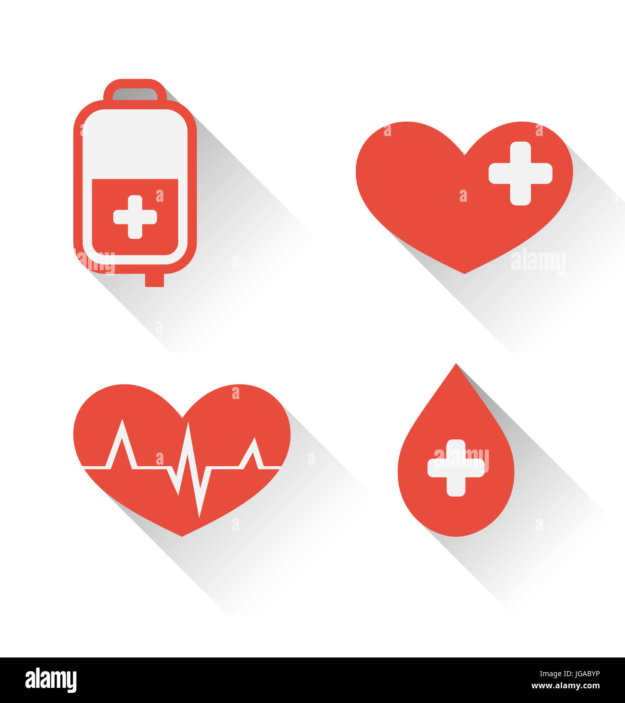 Blood transfusion icons hi-res stock photography and images - Alamy