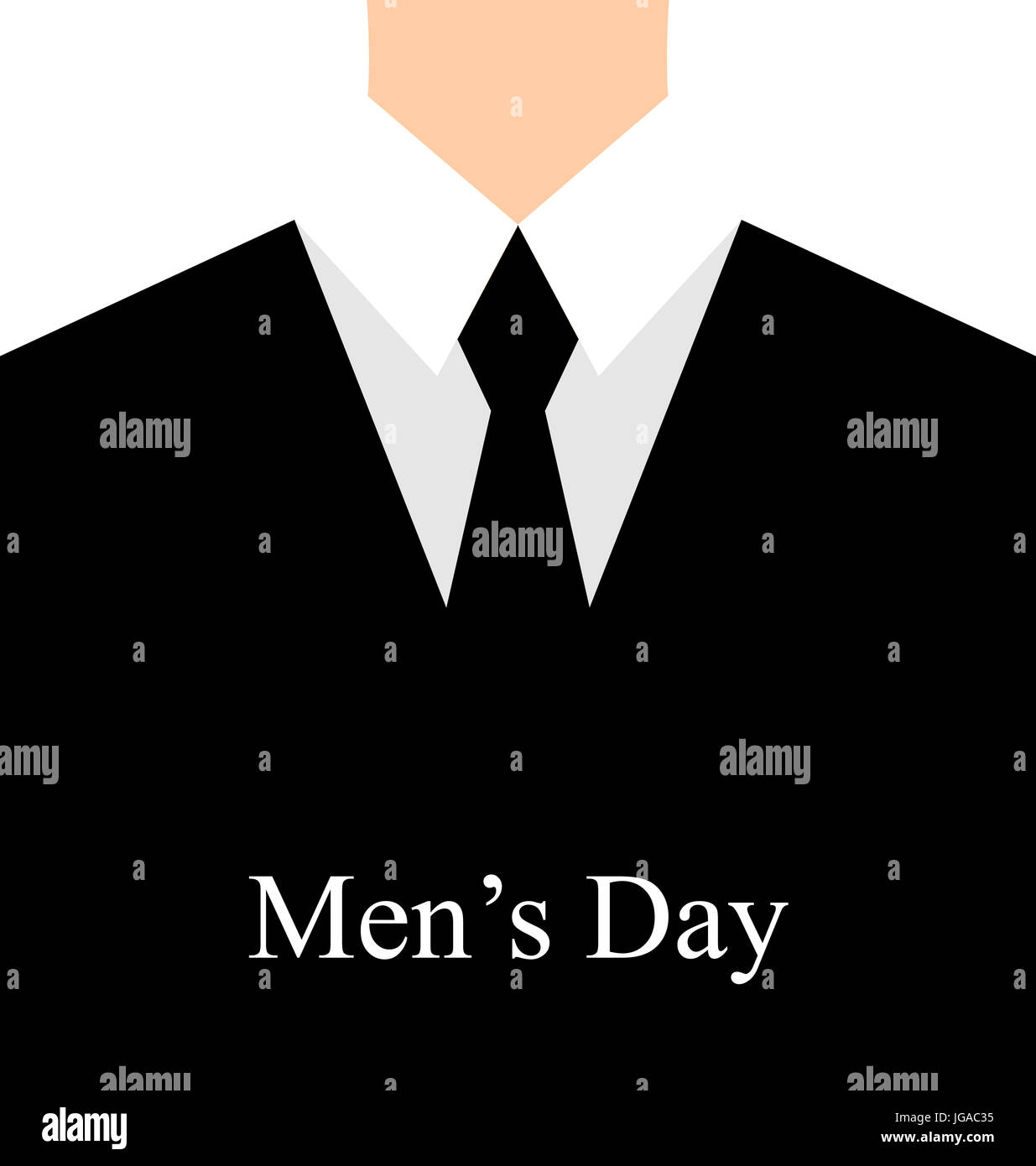 Illustration celebration card for International man's day Stock Photo ...