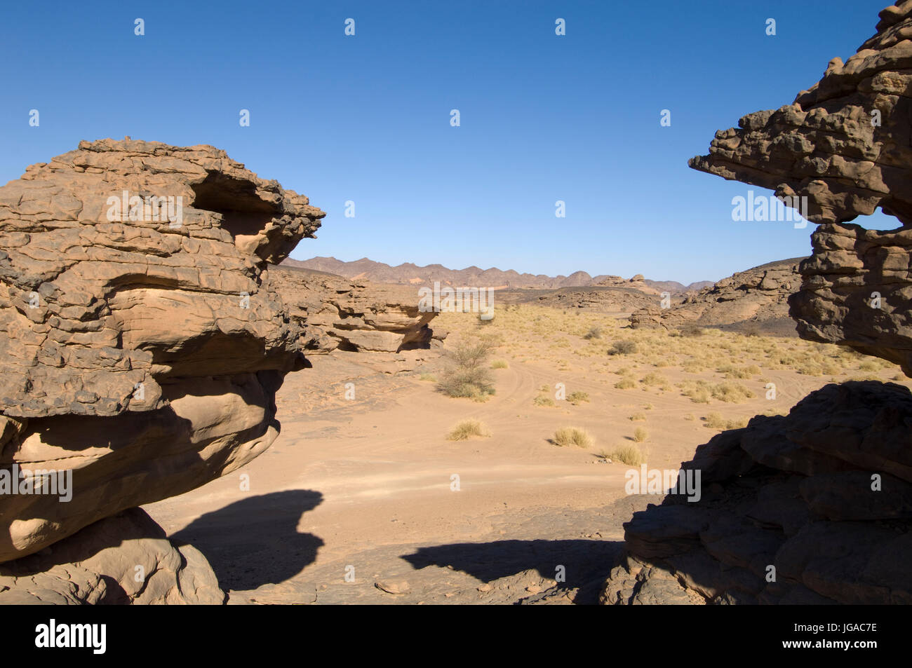 Akakus, Sahara desert, Fezzan, Libya Stock Photo - Alamy