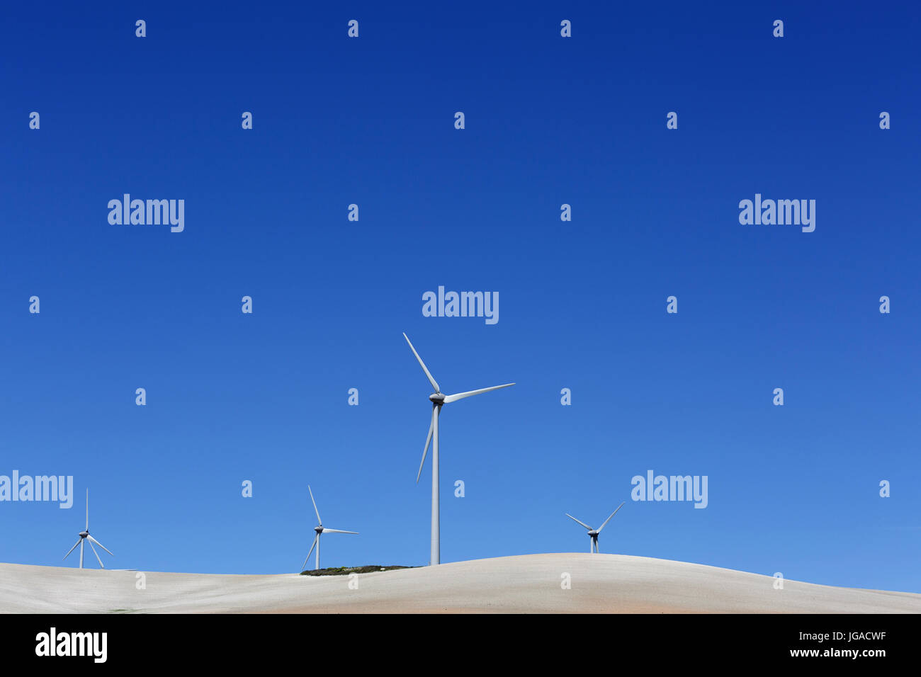 Wind turbines in Andalucia, Spain Stock Photo - Alamy