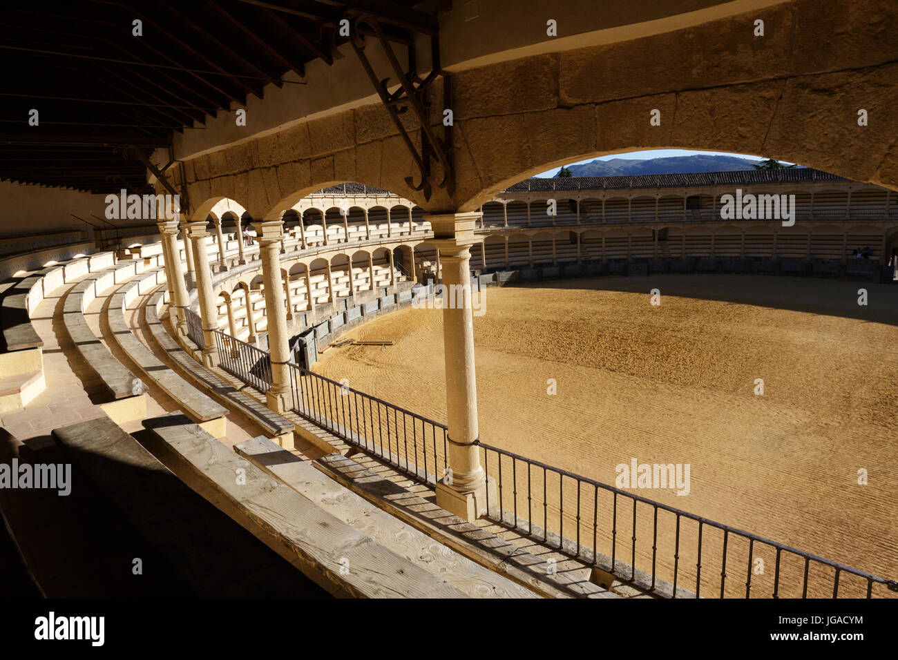 Plaza de Toros, Bullfight Arena, Ronda, Spain Stock Photo - Alamy