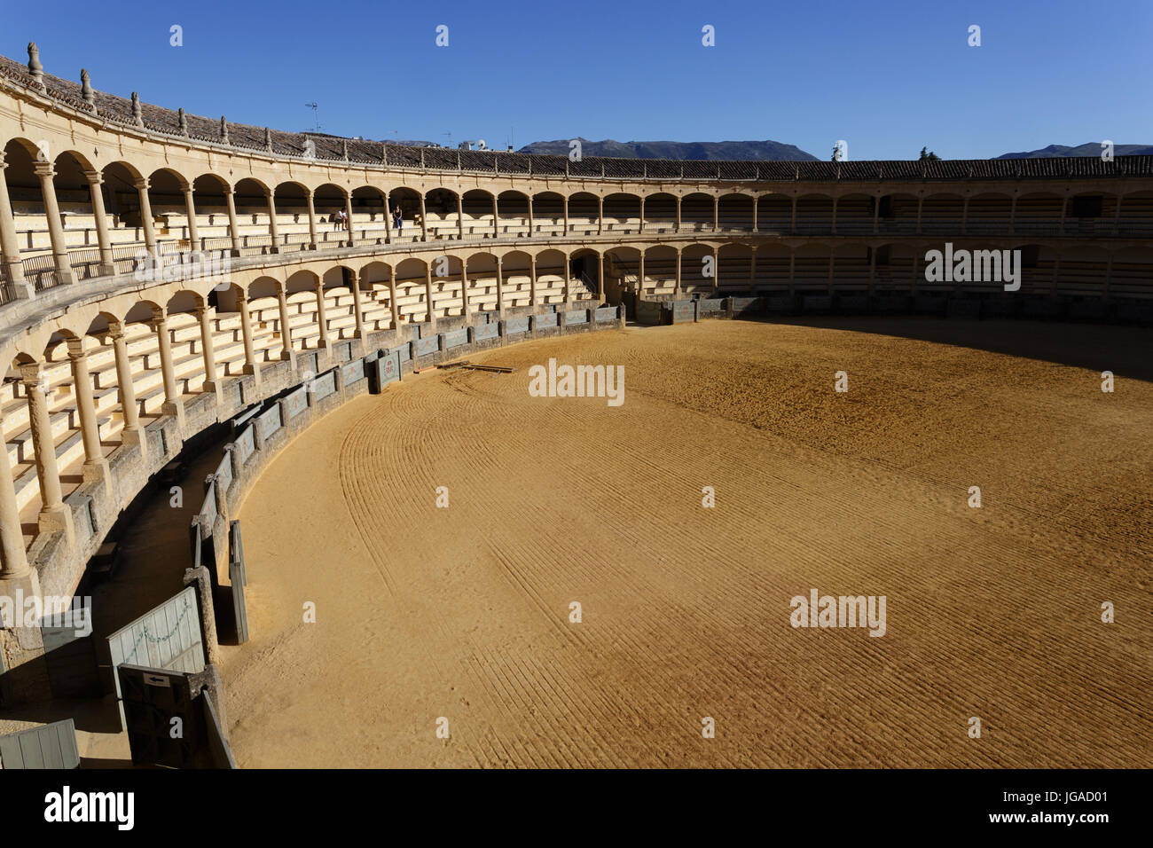 Plaza de toros de Ronda, bullfinght arena, Andalusia, Spain Stock Photo ...