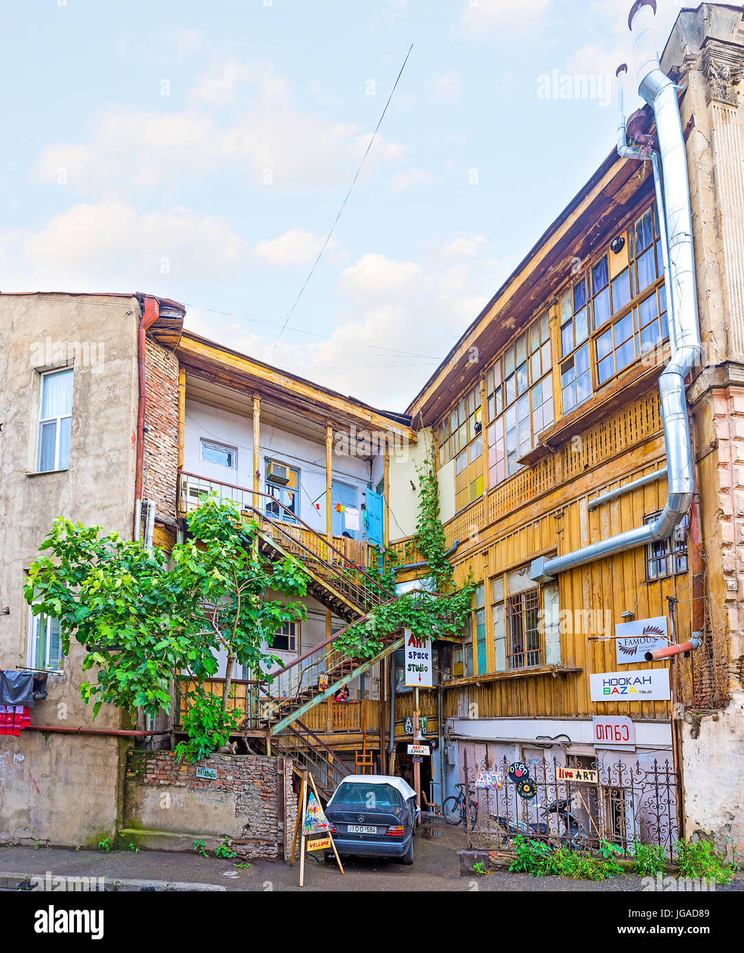 Tbilisi cafe gallery hi-res stock photography and images - Alamy