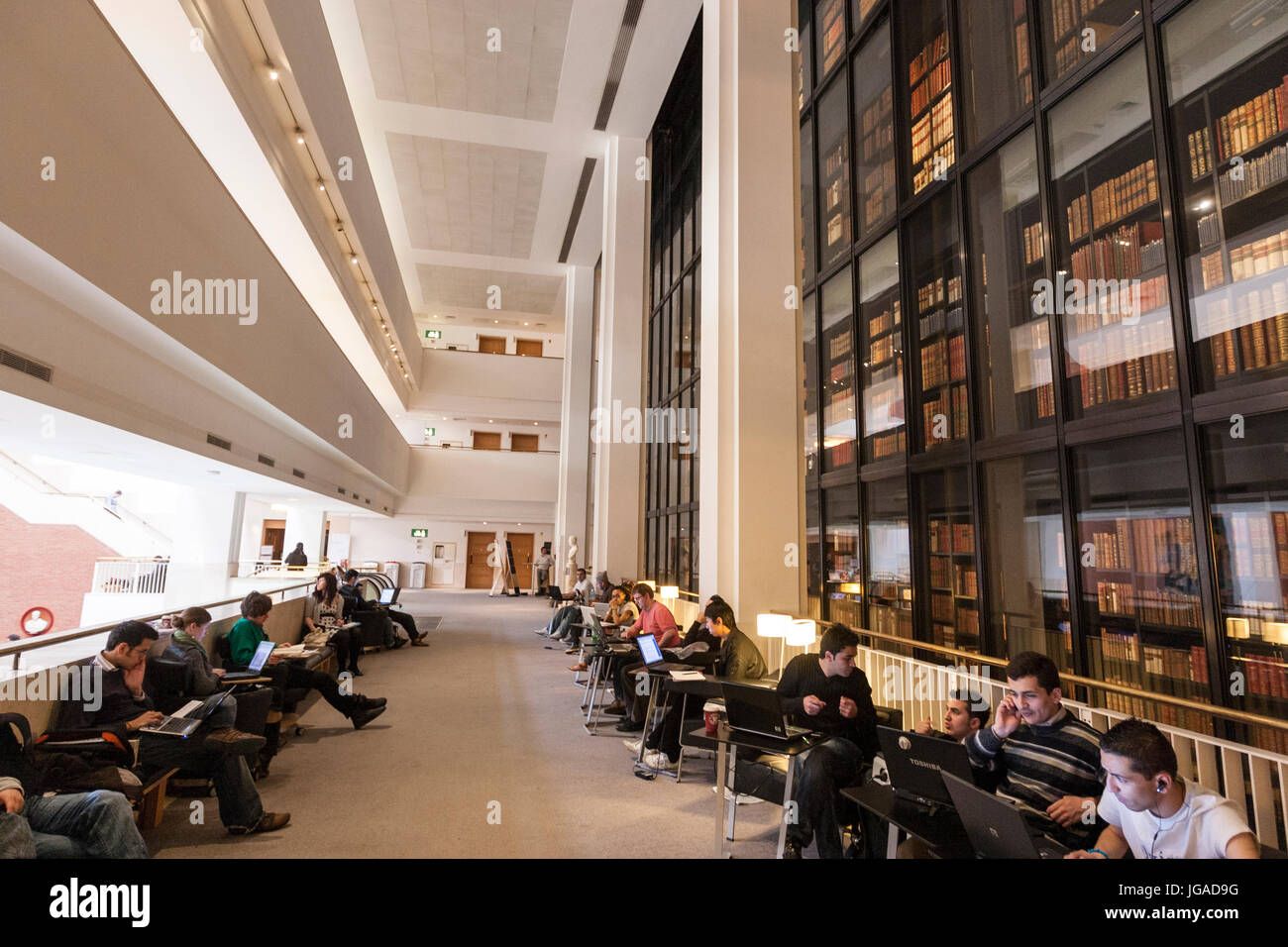 The British Library, national library of the United Kingdom, London ...