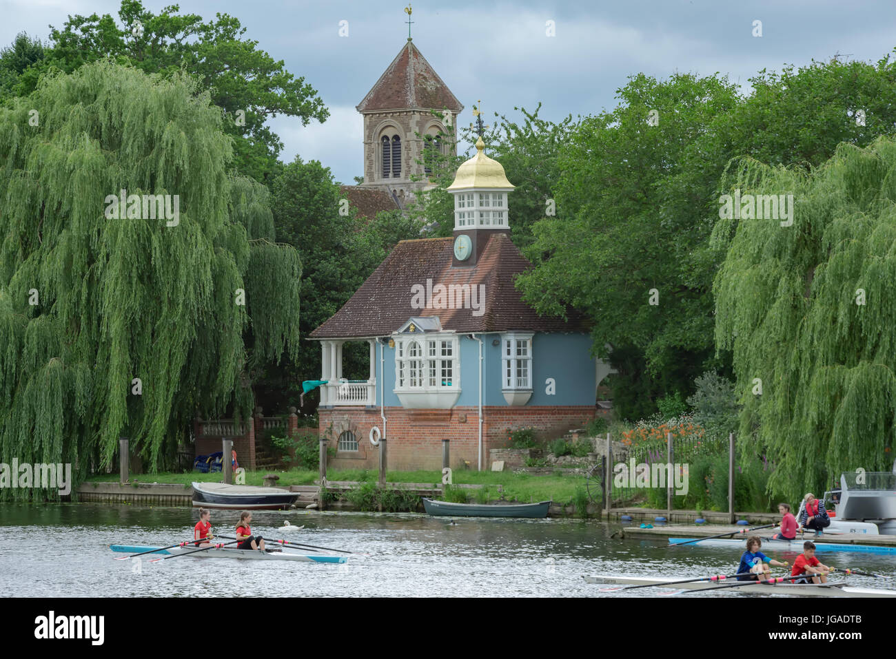 Wallingford by the River Thames in South Oxfordshire Stock Photo - Alamy