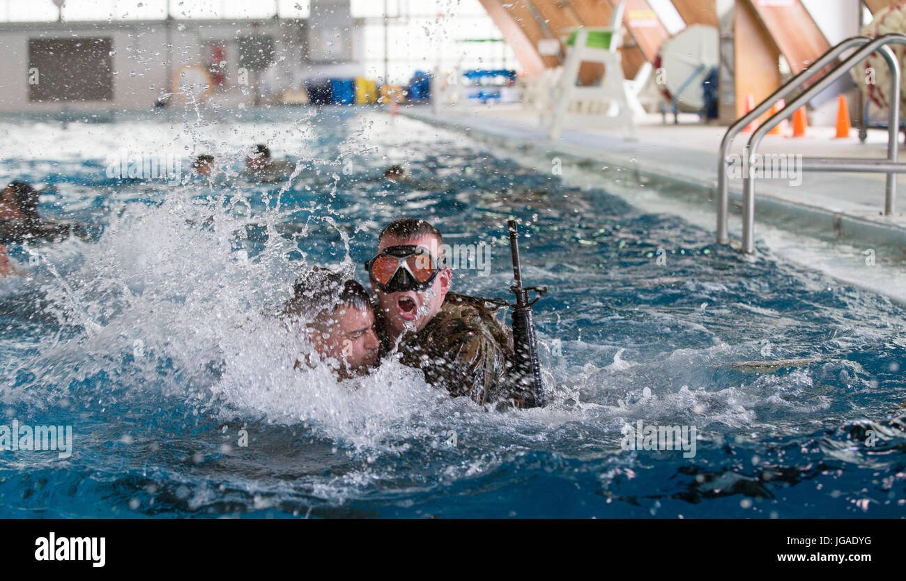 U.S. Marines assigned to the 2nd Marine Aircraft Wing participate in ...