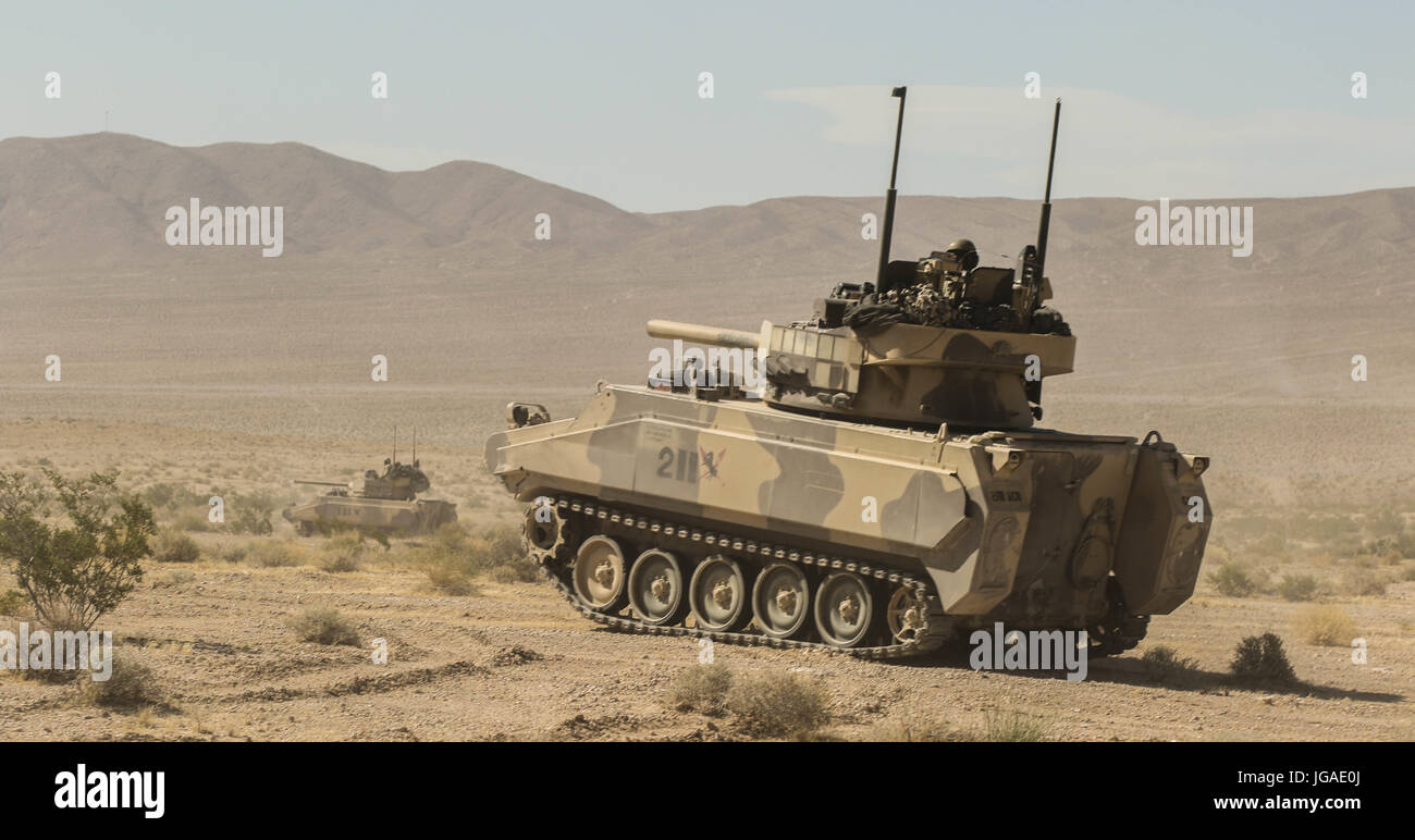 FORT IRWIN, Calif. – The Sinister Mechanized Infantry Battalion ...