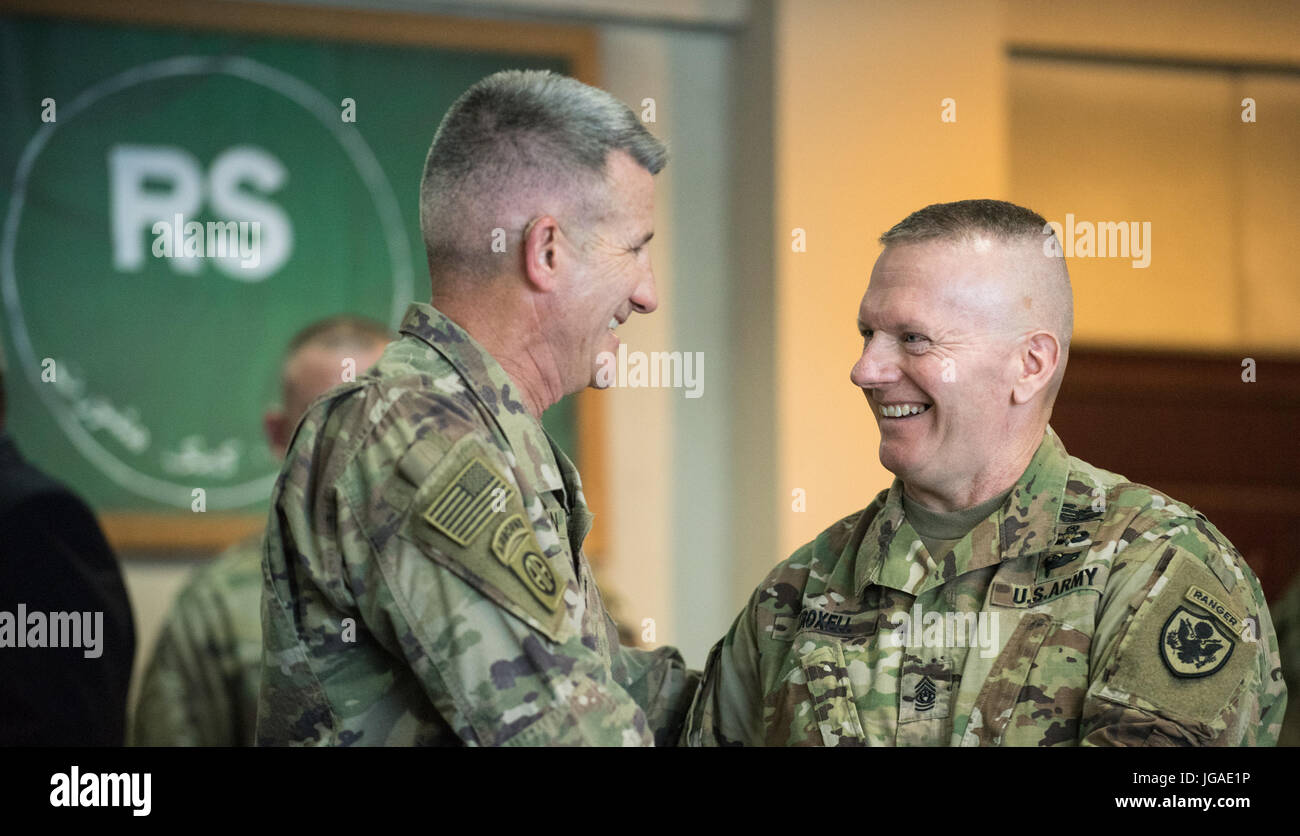 U.S. Army Gen. John W. Nicholson, Commander of the NATO Resolute ...