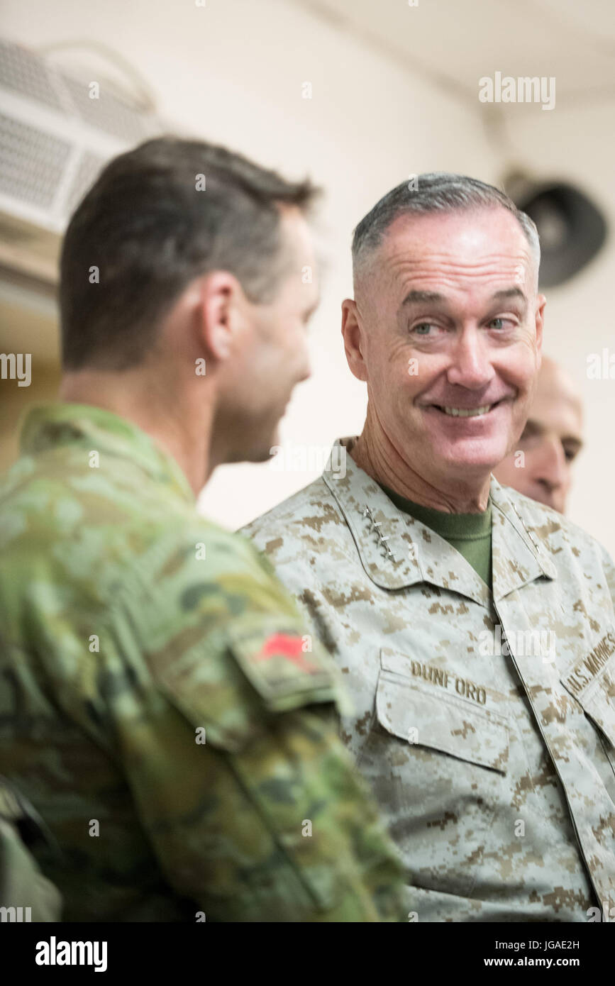 U.S. Marine Corps Gen. Joseph F. Dunford, Jr., chairman of the Joint Chiefs of Staff, speaks ...