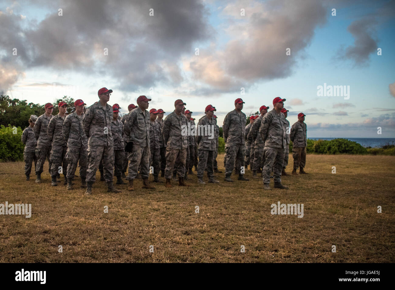 Ohio Air National Guard members from the 200th RED HORSE Squadron (RHS ...