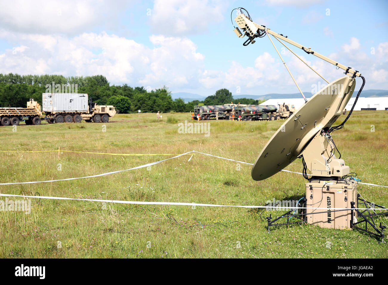 A SNAP Terminal from Charlie Company, 44th Expeditionary Signal ...