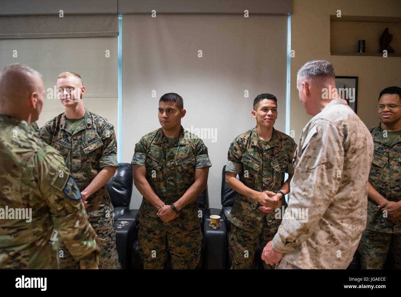 U.S. Army Command Sgt. Maj. John W. Troxell, Senior Enlisted Advisor to ...