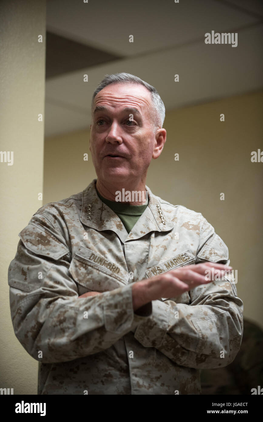U.S. Marine Corps Gen. Joseph F. Dunford, Jr., chairman of the Joint ...