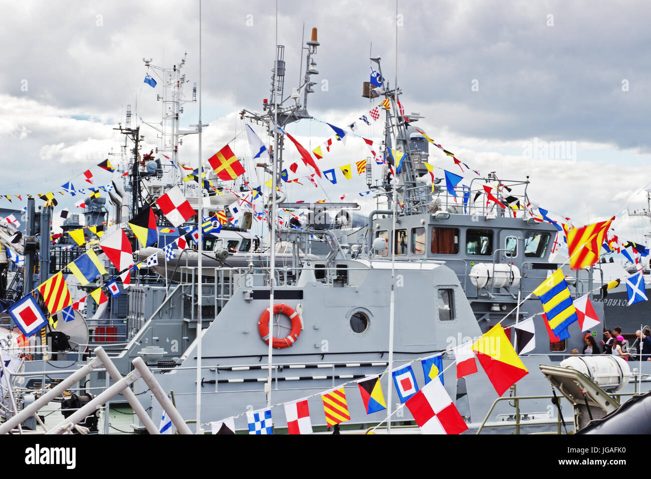 IMDS-2017.International Maritime Defense Show. Warships review in St ...