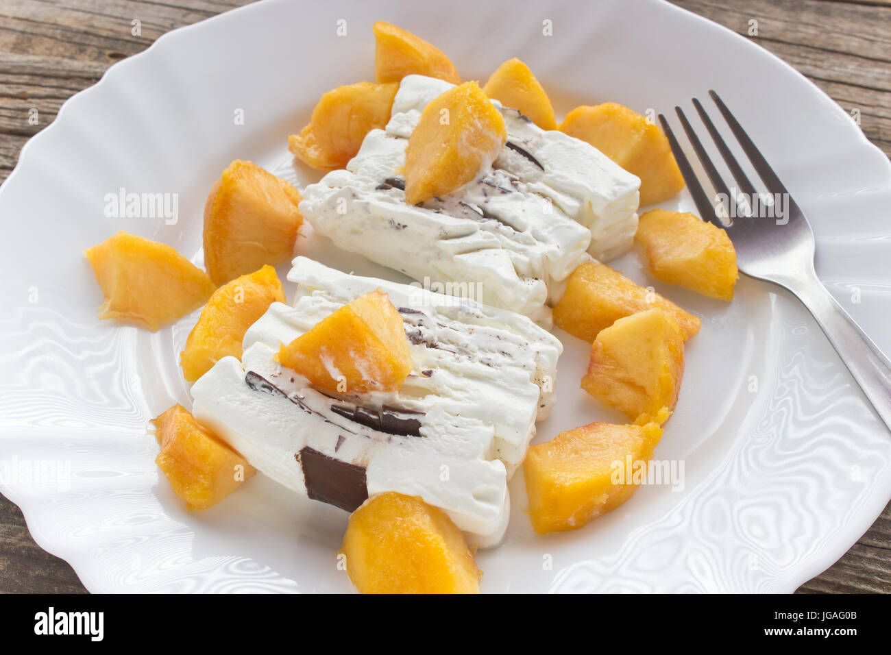 Peach cream hi-res stock photography and images - Alamy