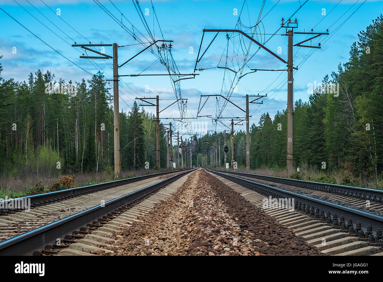 Rail Road Winding High Resolution Stock Photography and Images - Alamy