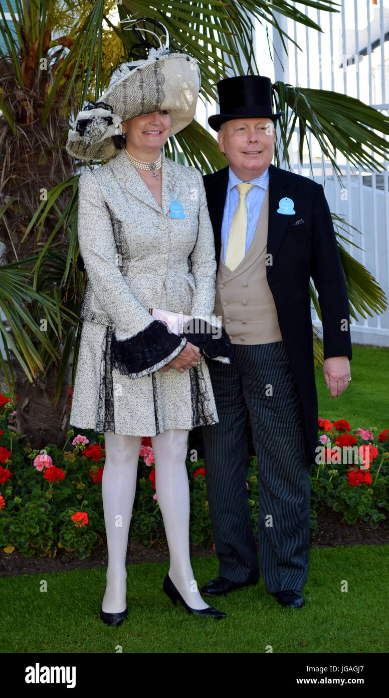 Investec Derby Day 2017 at Epsom Racecourse Featuring: Julian Fellowes ...