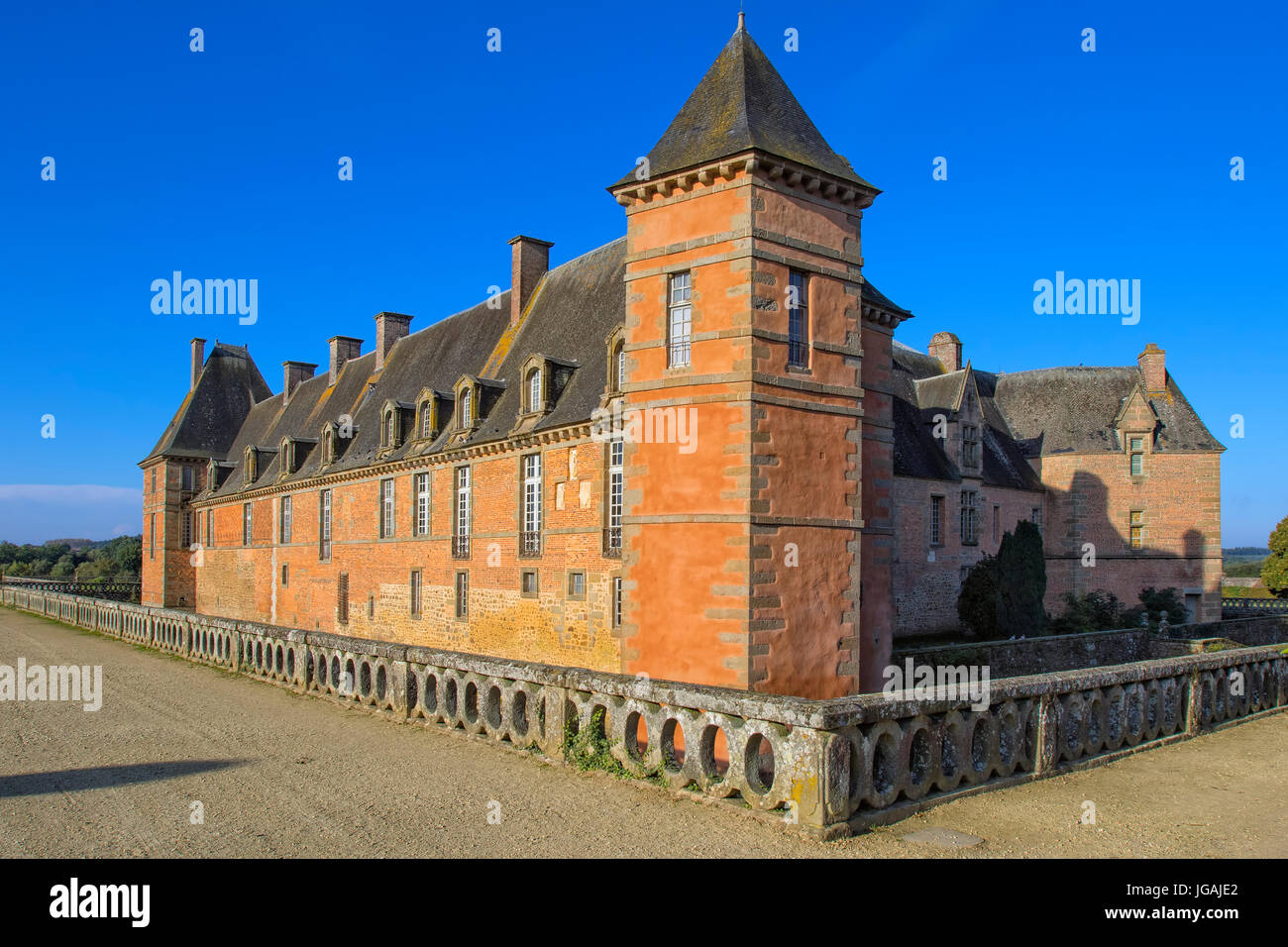 Carrouges castle hi-res stock photography and images - Alamy