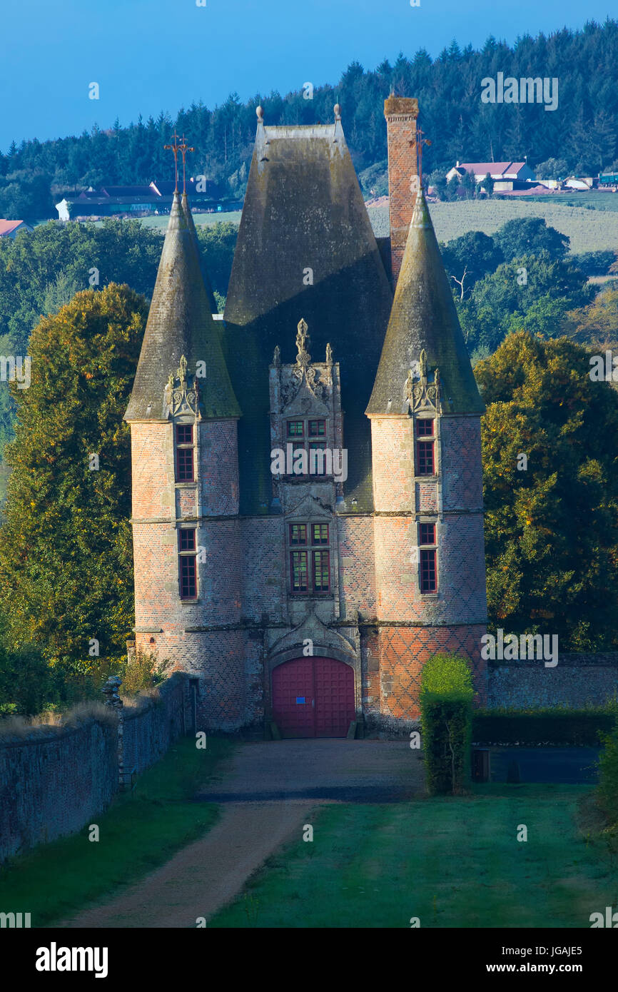 Carrouges castle hi-res stock photography and images - Alamy