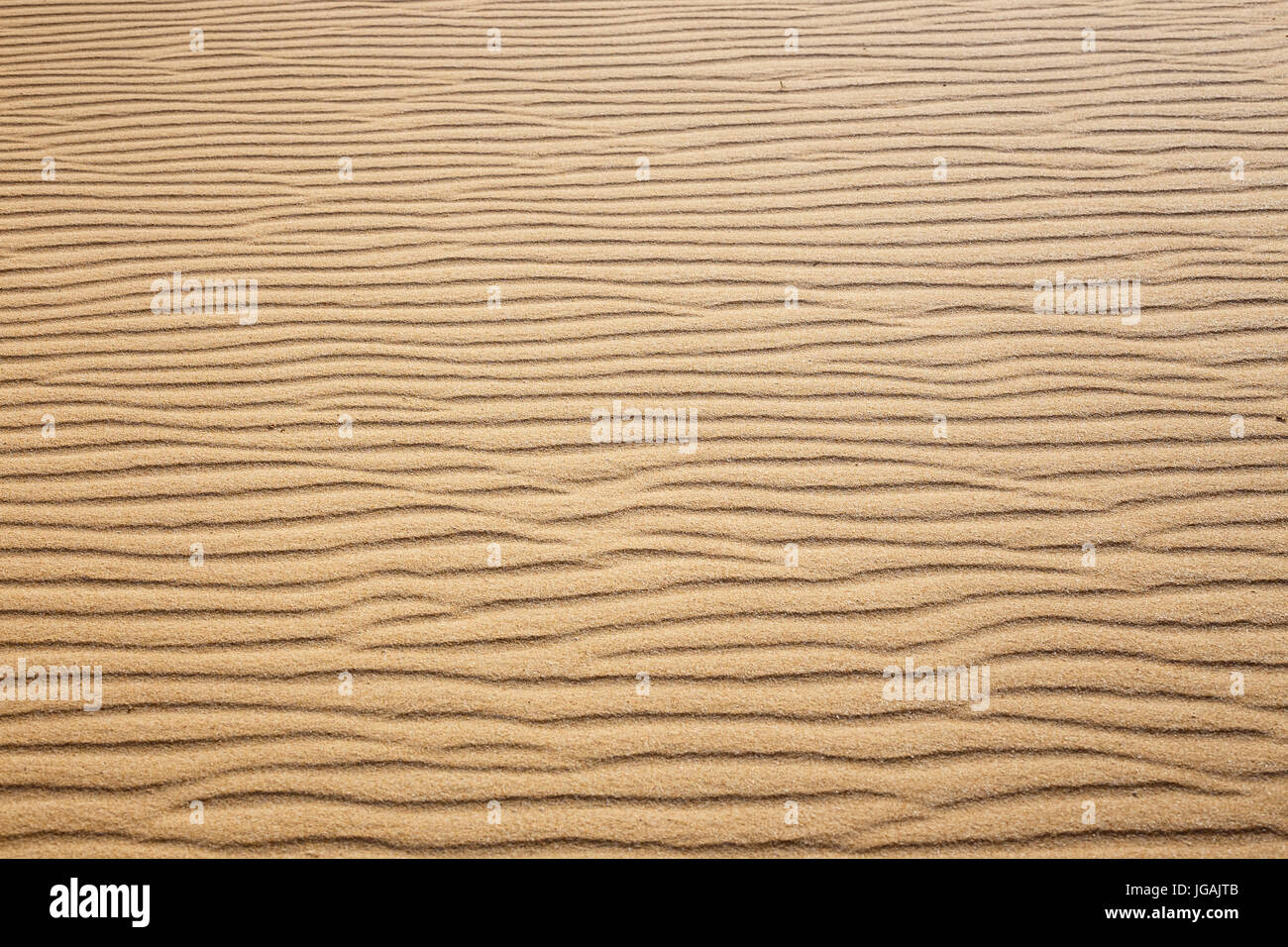 Lines in the sand of a beach, close up Stock Photo - Alamy