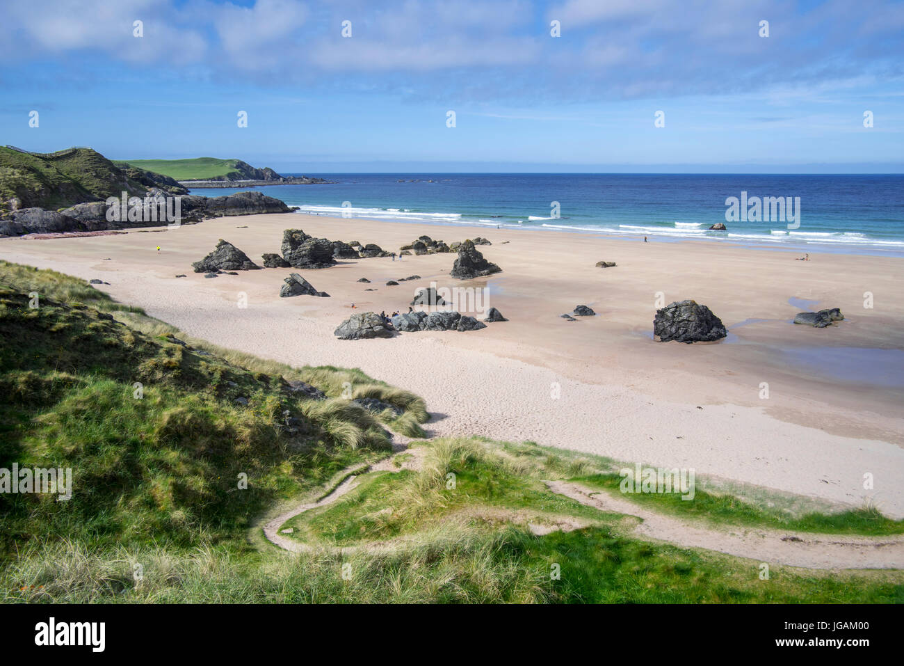 Scottish beach sand hi-res stock photography and images - Alamy