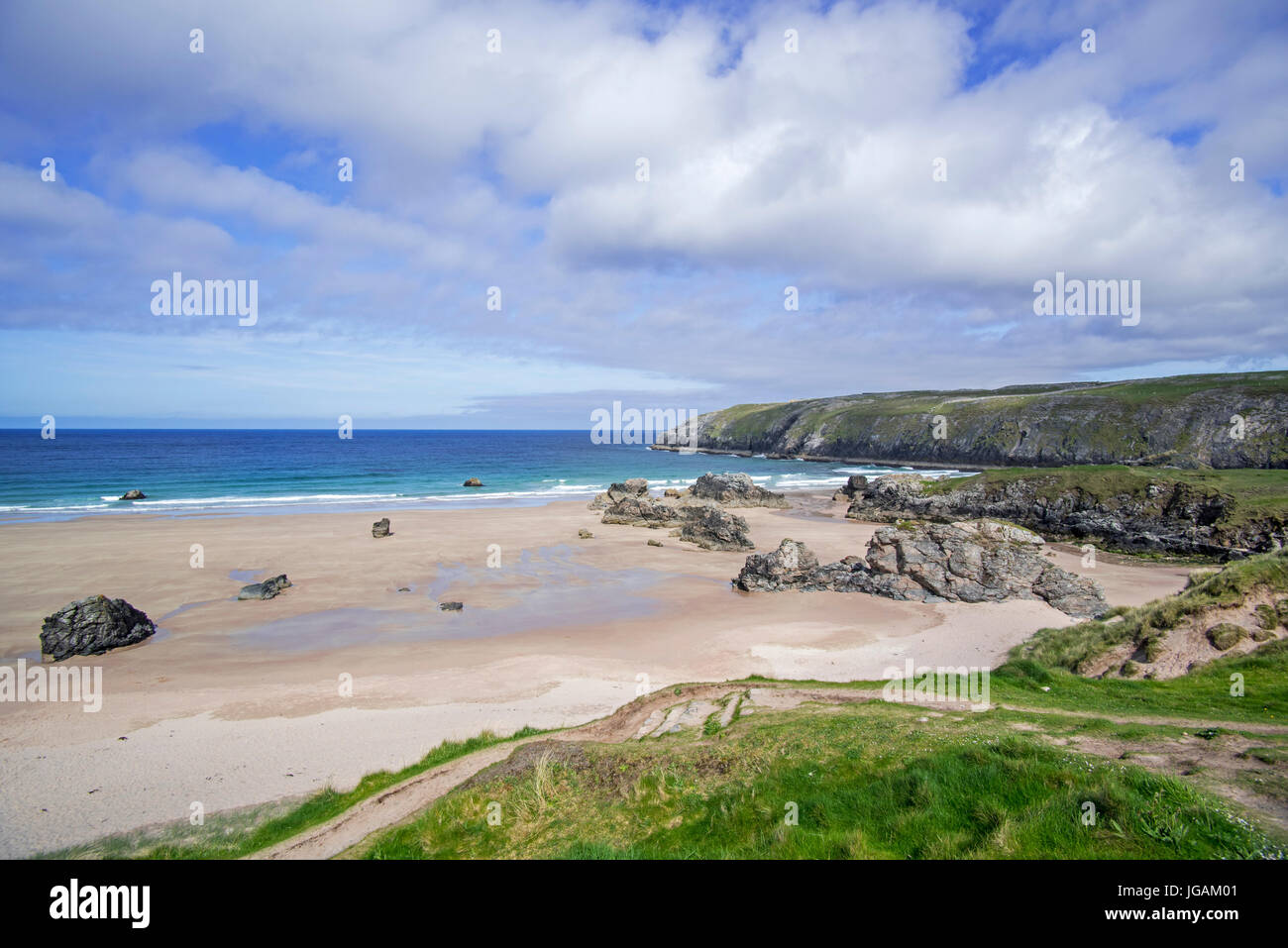 Scottish beach sand hi-res stock photography and images - Alamy