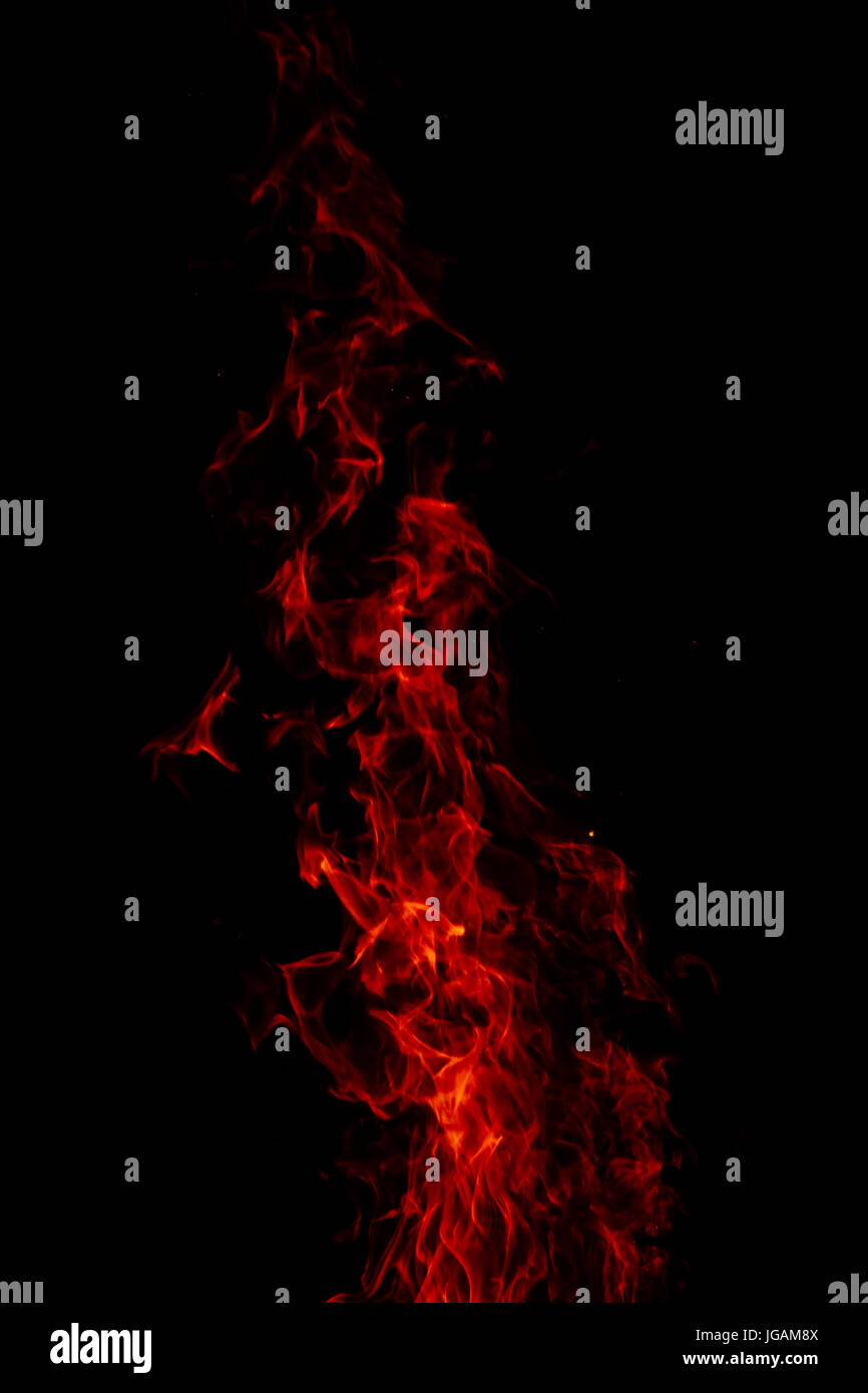 Beautifully colored fire burning with big flames Stock Photo - Alamy