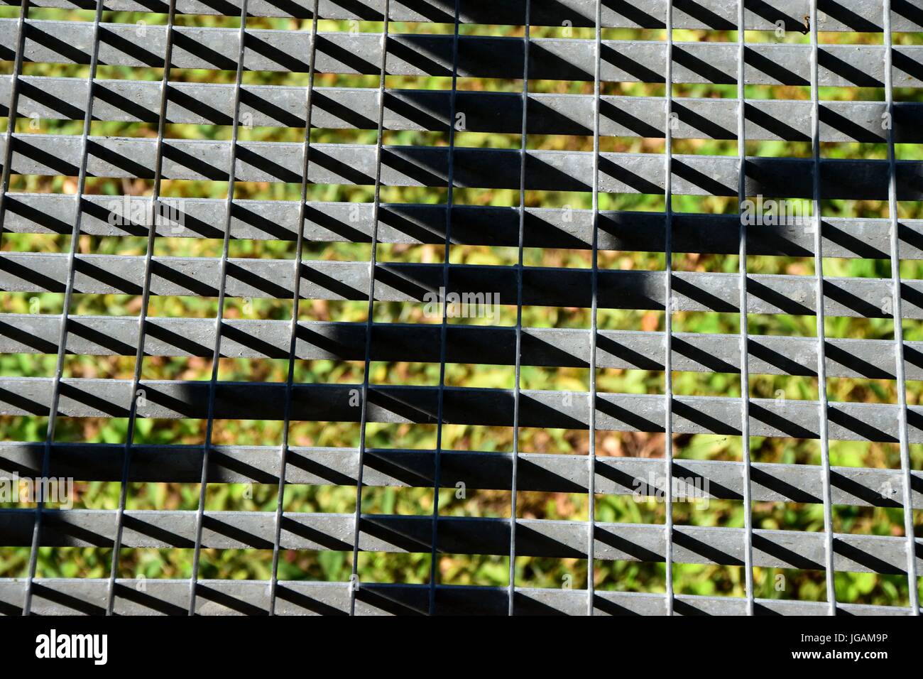 Galvanized Steel Grating High Resolution Stock Photography and Images ...