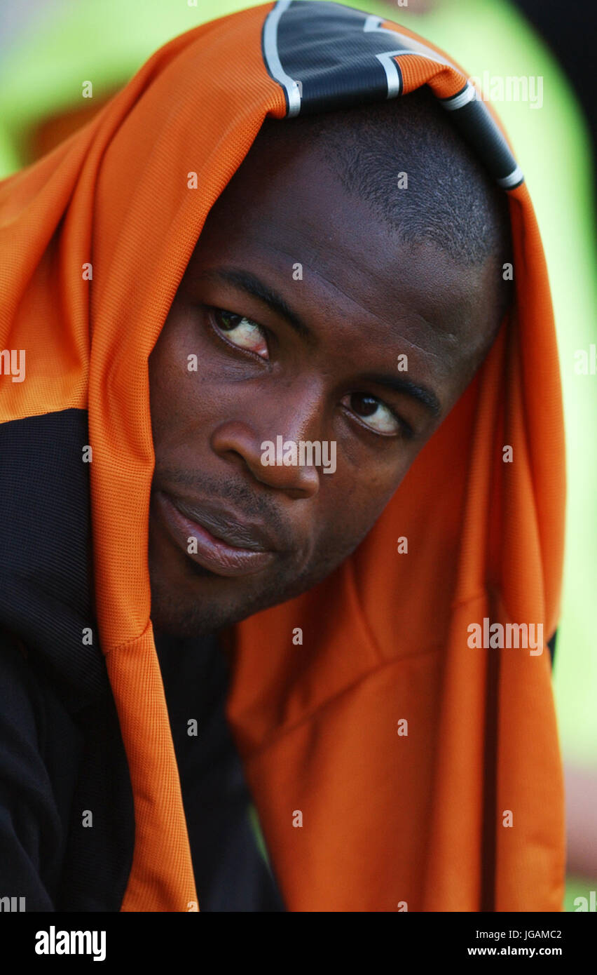 Wolverhampton Wanderers footballer Nathan Blake 18th July 2002 Stock ...