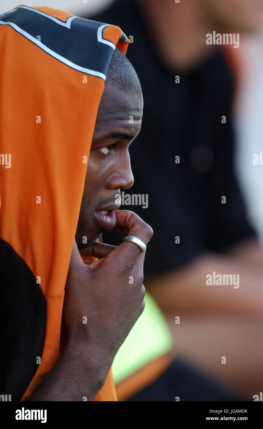 Wolverhampton Wanderers footballer Nathan Blake 18th July 2002 Stock ...